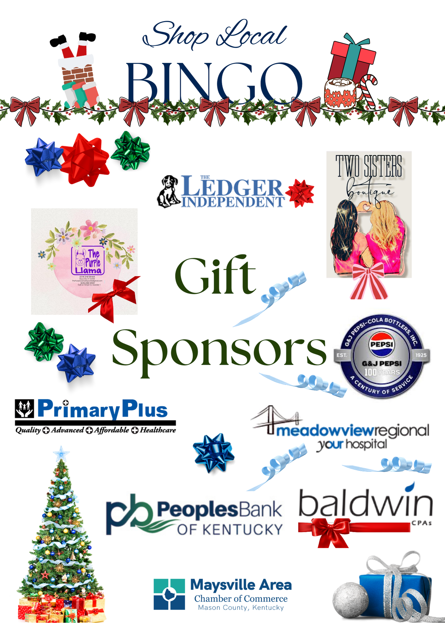 Shop Local Bingo - Maysville Mason County Area Chamber of Commerce